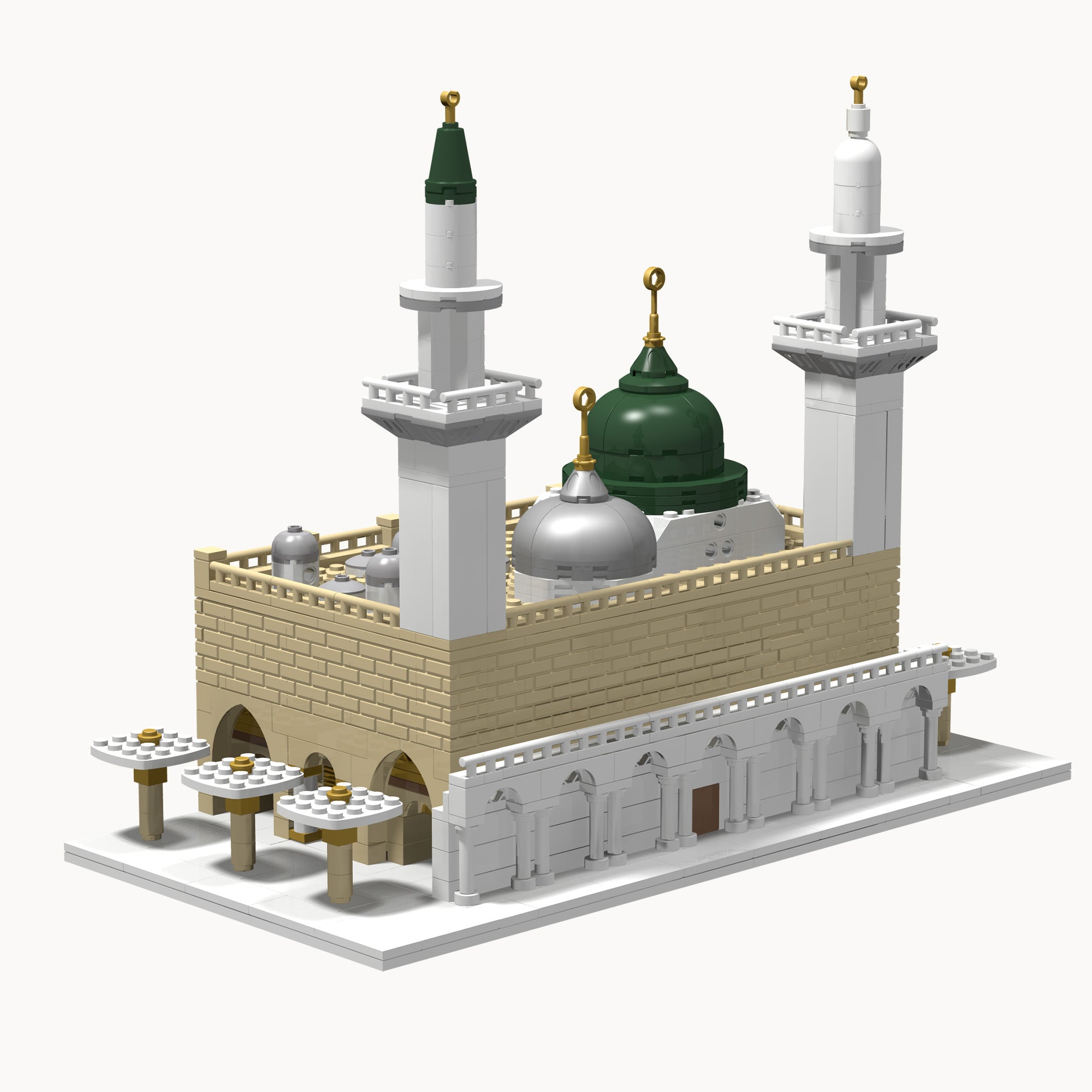 Wooden Mosque Bead Maze Wooden Mosque (Masjid) Bead Maze Toy - Islamic ...